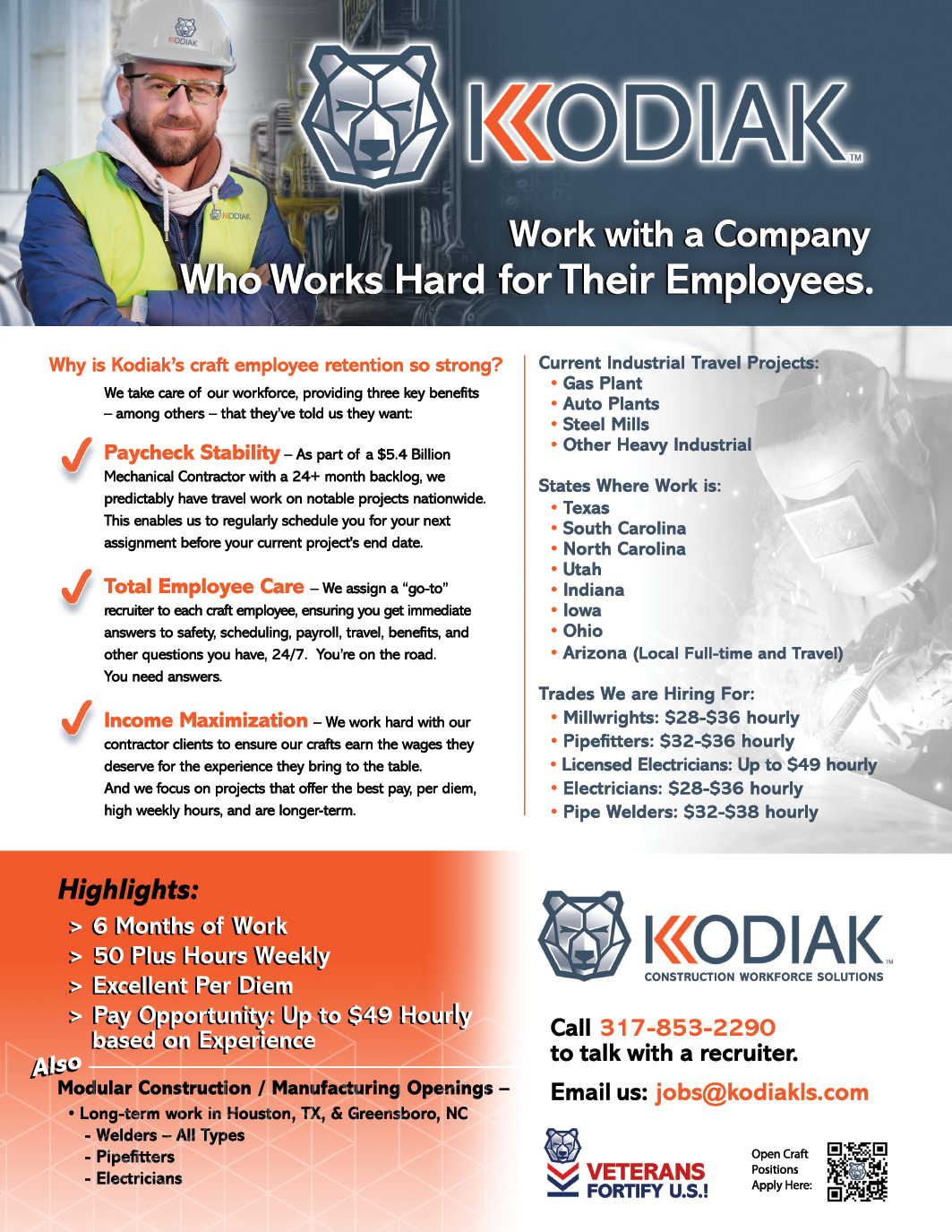 Industrial Projects Construction Job Board