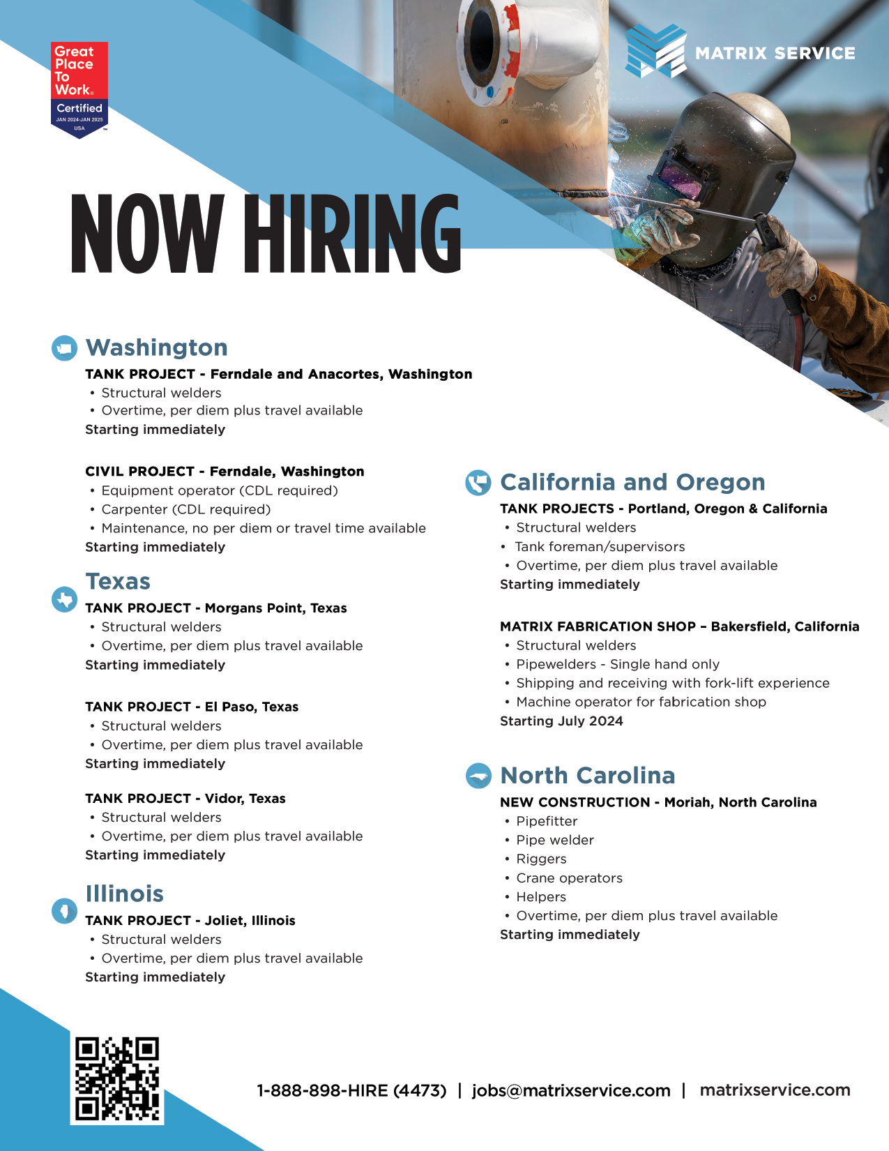 Industrial Projects Construction Job Board