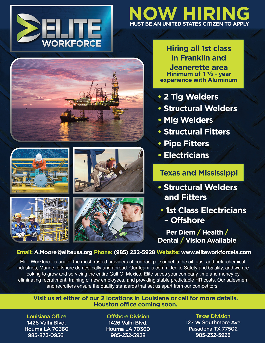 Industrial Projects Construction Job Board